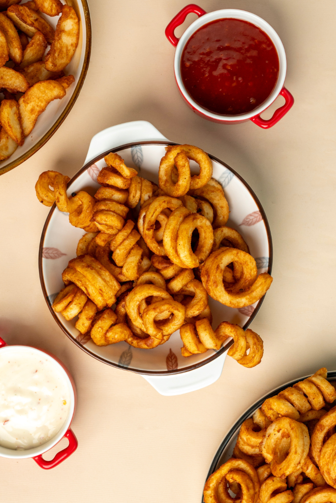 Seasoned Curly Fries | Ready To Cook | Buy Now